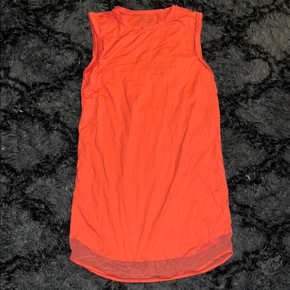 Athleta | Dresses | Athleta Bright Orange Womens Dress | Poshmark